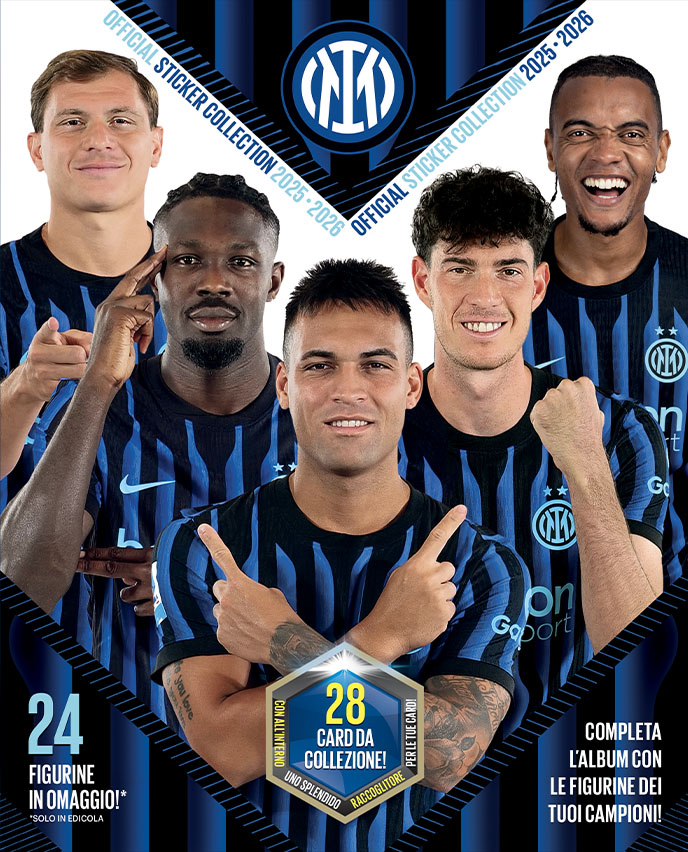 Album with Inter trading cards | Euro Publishing s.r.l.